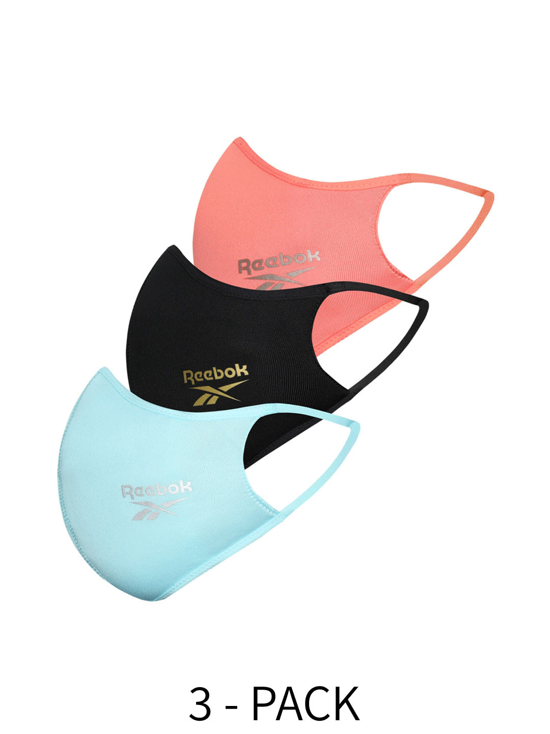 Buy Reebok Pack Of 3 Outdoor Face Cover Masks - Outdoor Masks for Men ...