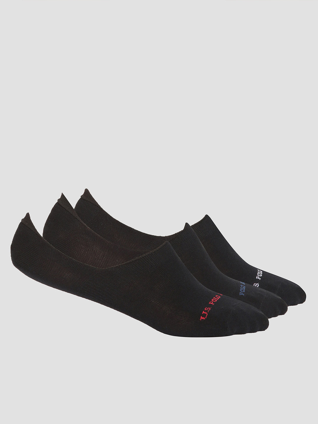 Buy U.S. Polo Assn. Men Pack Of 3 Aloe Finish Anti Microbial Patterned ...