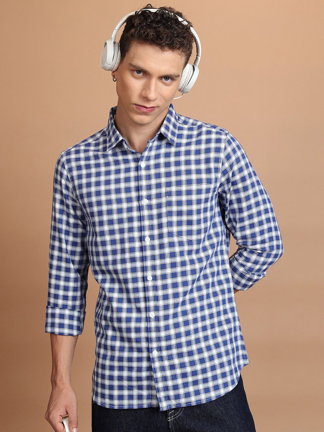 Buy KETCH Slim Fit Checked Casual Shirt - Shirts for Men 26158740 | Myntra