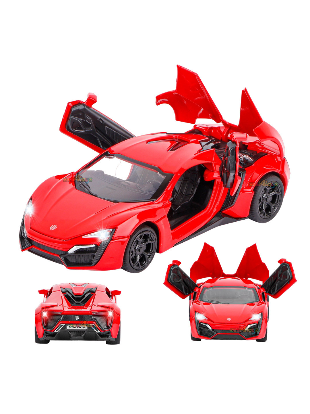 Buy Zest 4 Toyz Kids Assorted Diecast Pull Back Car - Toy Vehicles for ...