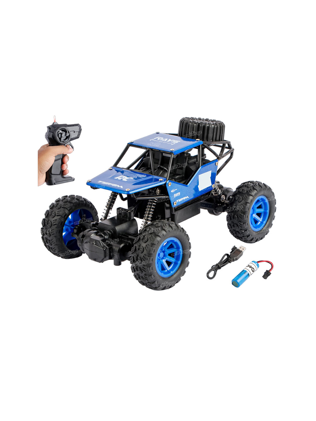 Buy Zest 4 Toyz Remote Control Off Road Monster Truck - Toy Vehicles for Unisex Kids 26178816 ...