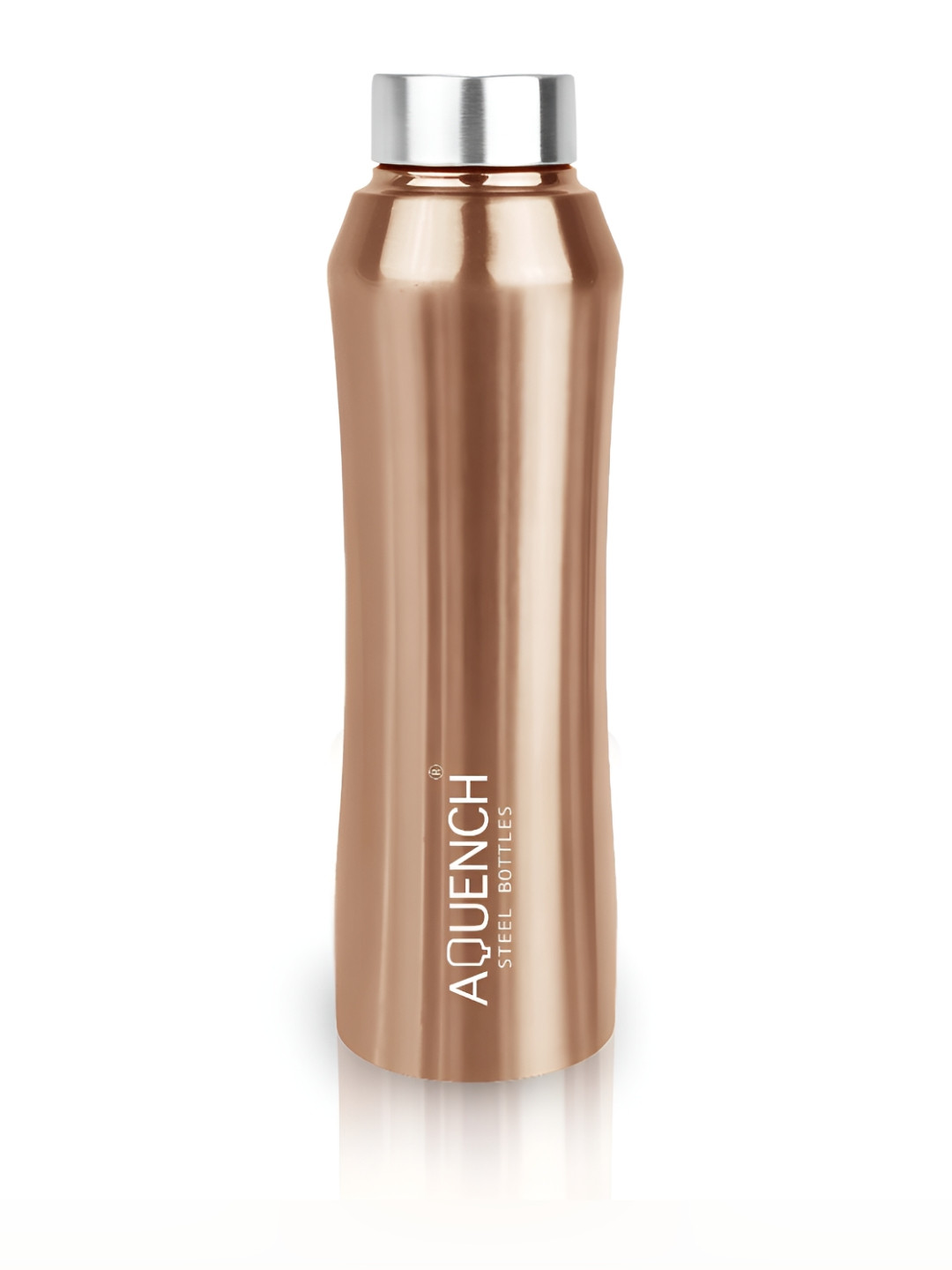 Buy AQUENCH Copper Toned Stainless Steel Water Bottle 1 Ltr - Water ...