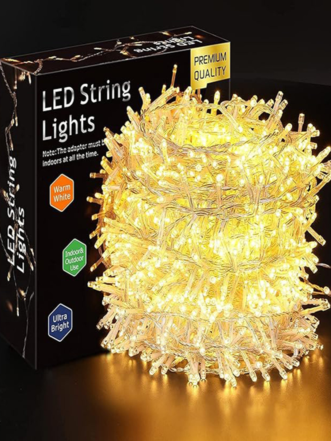 Buy Gesto Yellow Led Serial String Lights - String Lights for Unisex ...