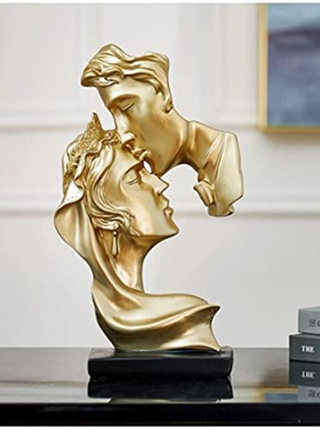 Buy SANKALAN CREATIONS Gold Toned Idol Small Showpiece - Showpieces for ...