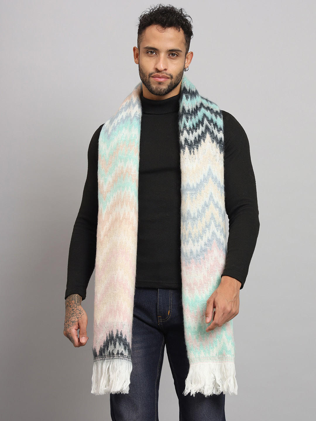 Buy HANDICRAFT PALACE Chevron Woven Design Lightweight Reversible ...