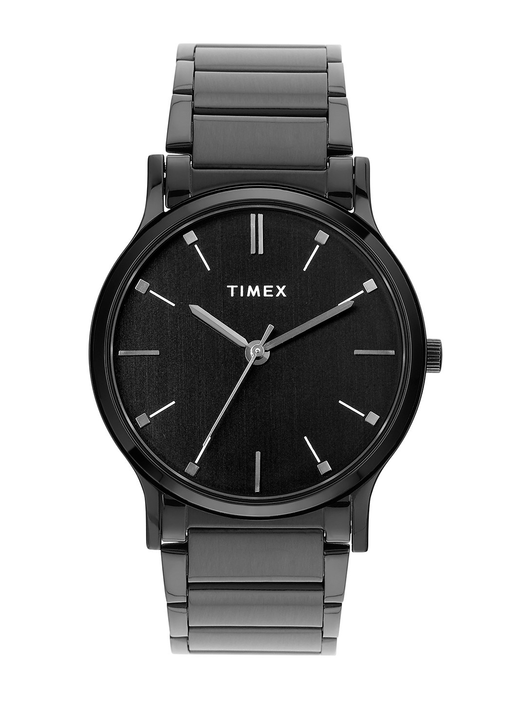 Buy Timex Men Brass Dial & Stainless Steel Bracelet Style Straps ...