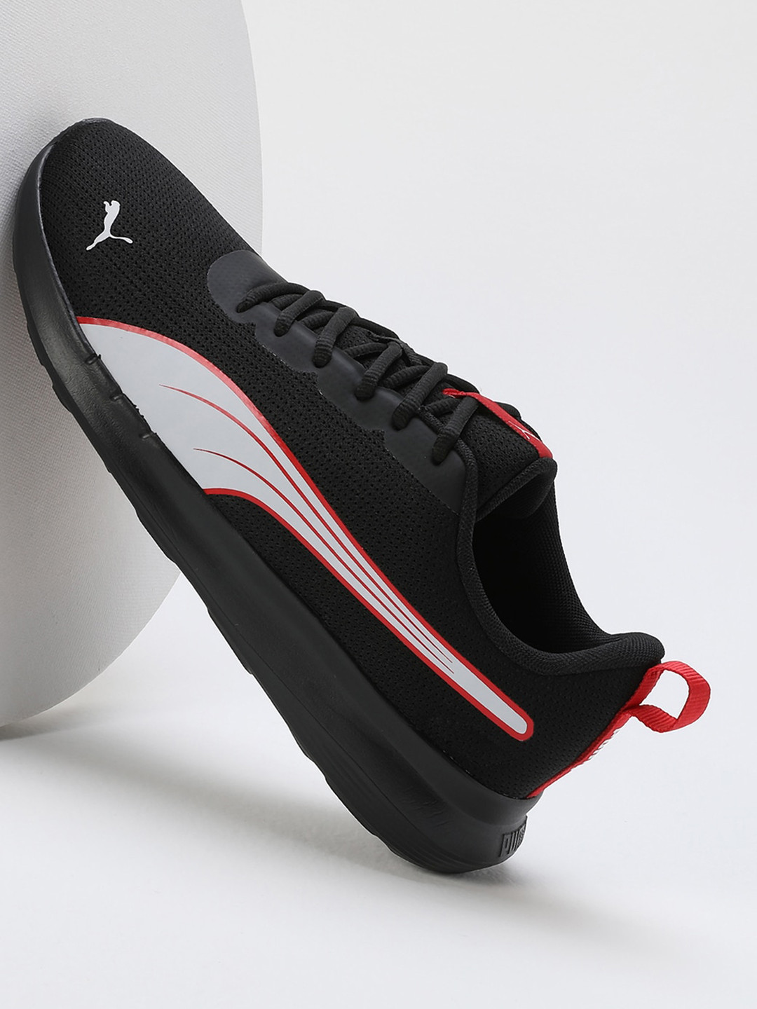 Buy Puma Men Rush Racer Textured Lace Up Sneaker - Casual Shoes for Men ...