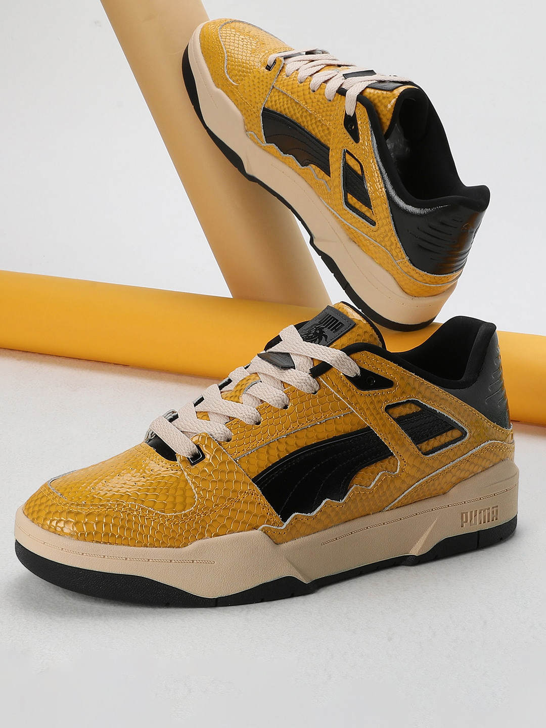 Buy Puma X STAPLE Men Slipstream T Textured Leather Sneaker - Casual ...