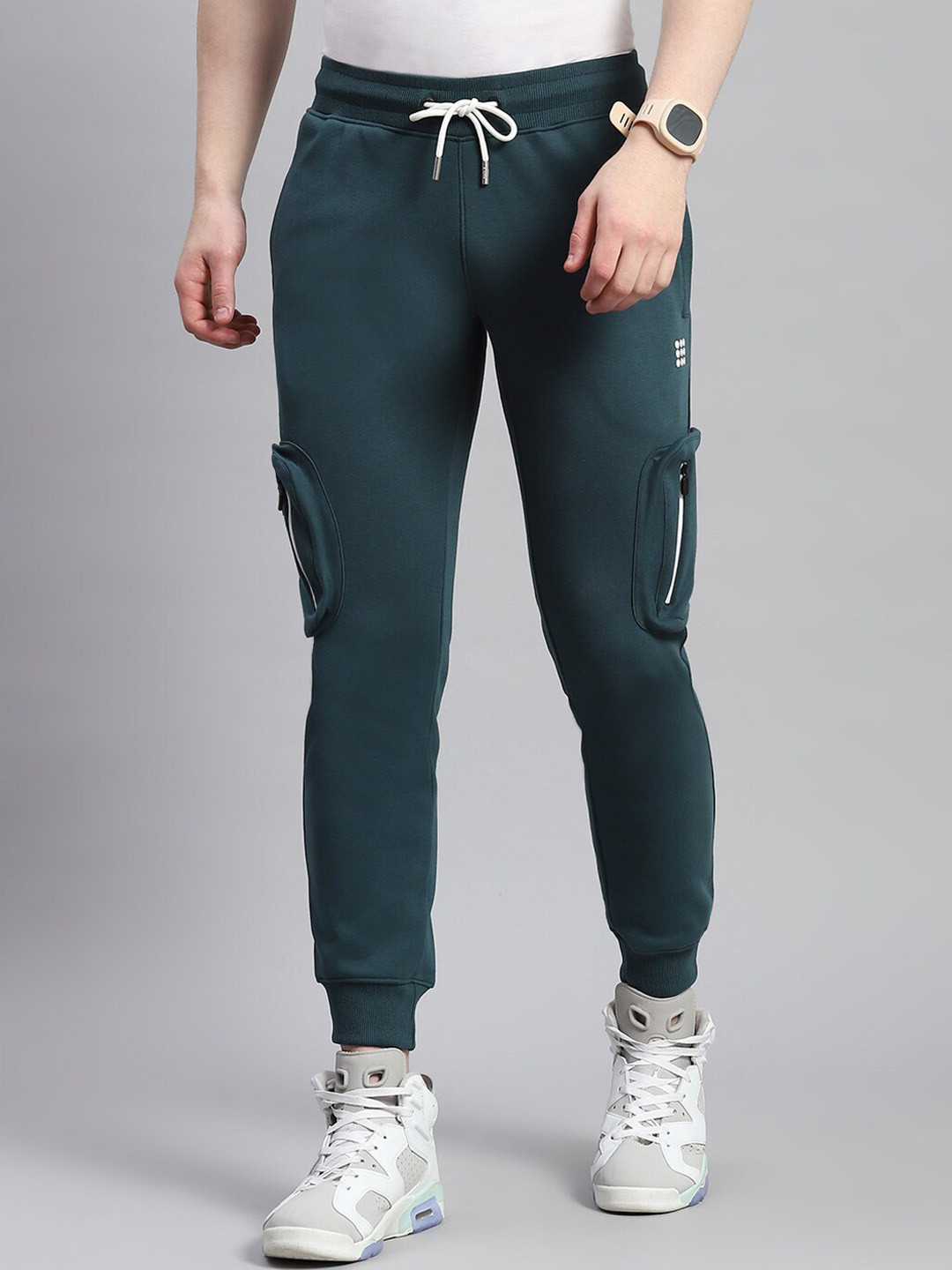 Buy Rock.it Men Mid Rise Joggers - Track Pants for Men 26223252 | Myntra