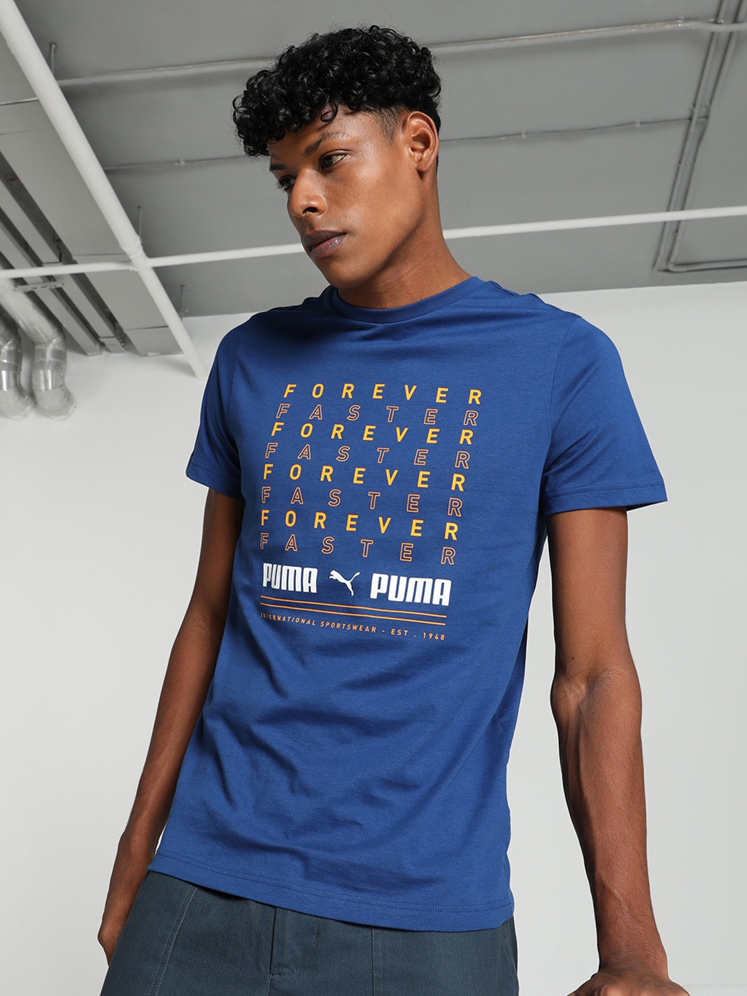 Buy Puma Box Graphic Slim Fit T Shirt - Tshirts for Men 26225642 | Myntra
