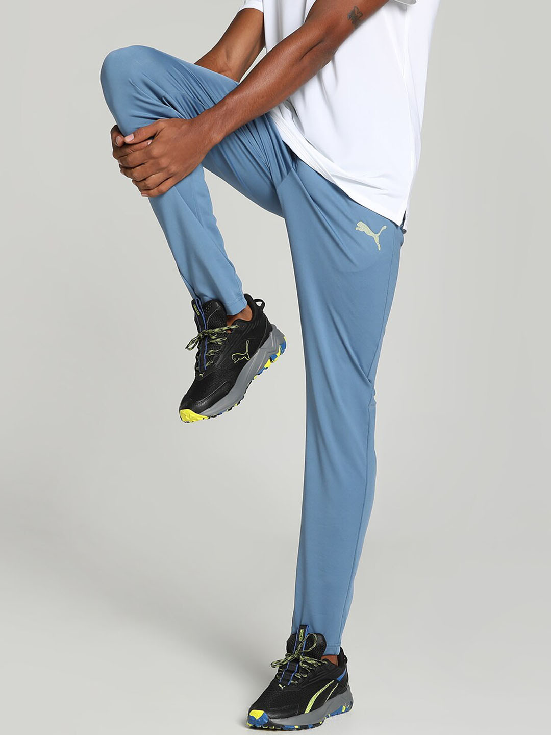 Buy Puma Men Active Graphic Slim Fit Track Pants - Track Pants for Men ...