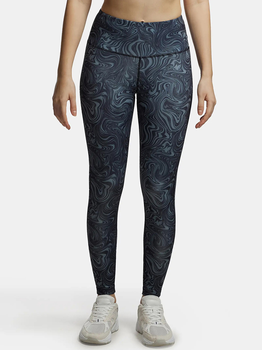 Buy Jockey Microfiber Stretch Performance Ankle Length Legging With ...