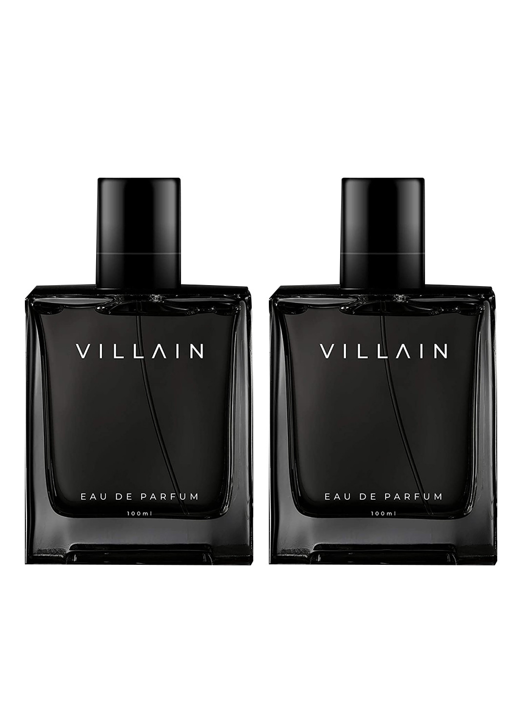 Buy VILLAIN Men Set Of 2 Classic Long Lasting Eau De Parfum 100 Ml Each ...