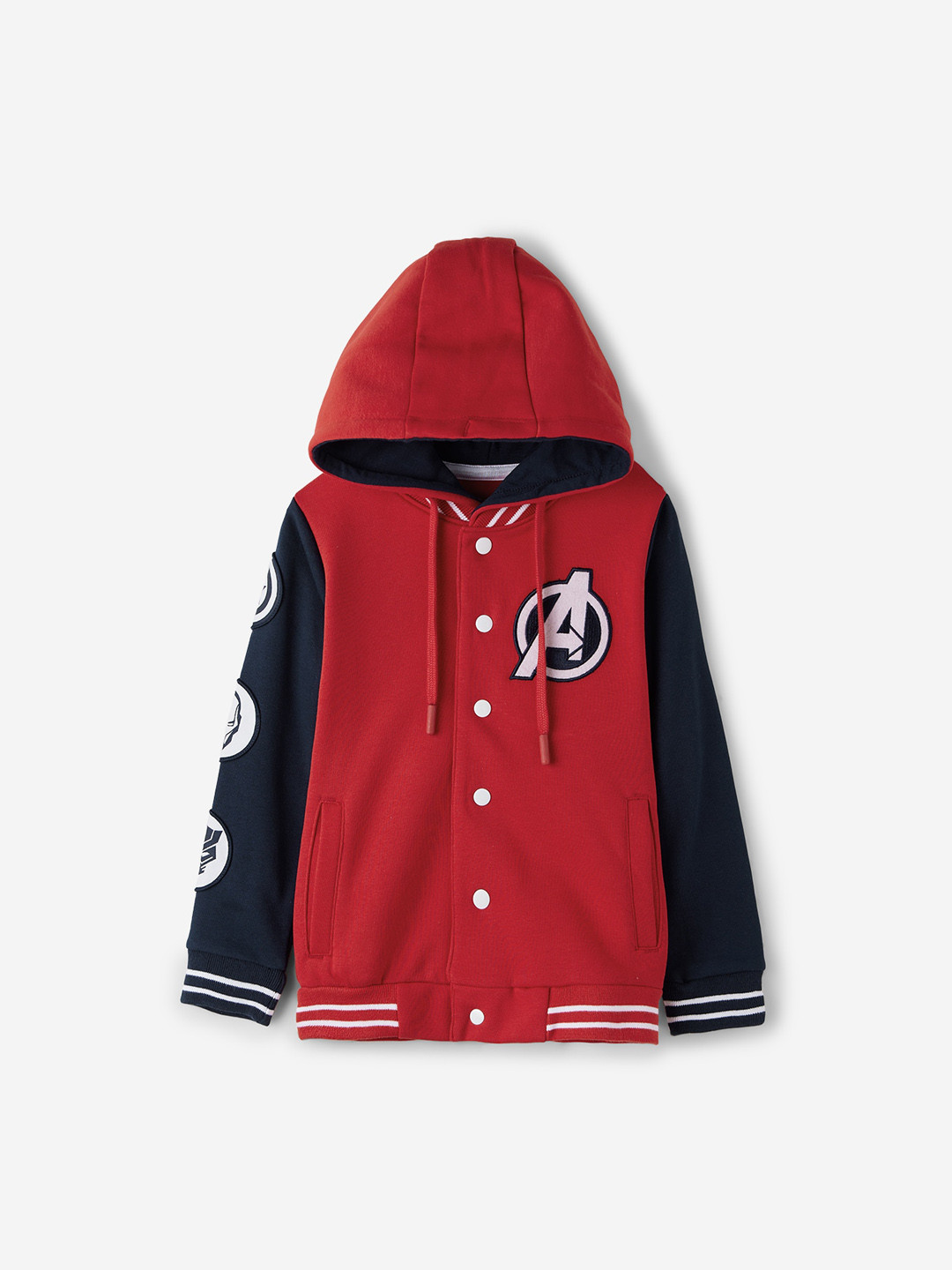 Buy The Souled Store Boys Red Avengers: Mighty Heroes Embroidered ...