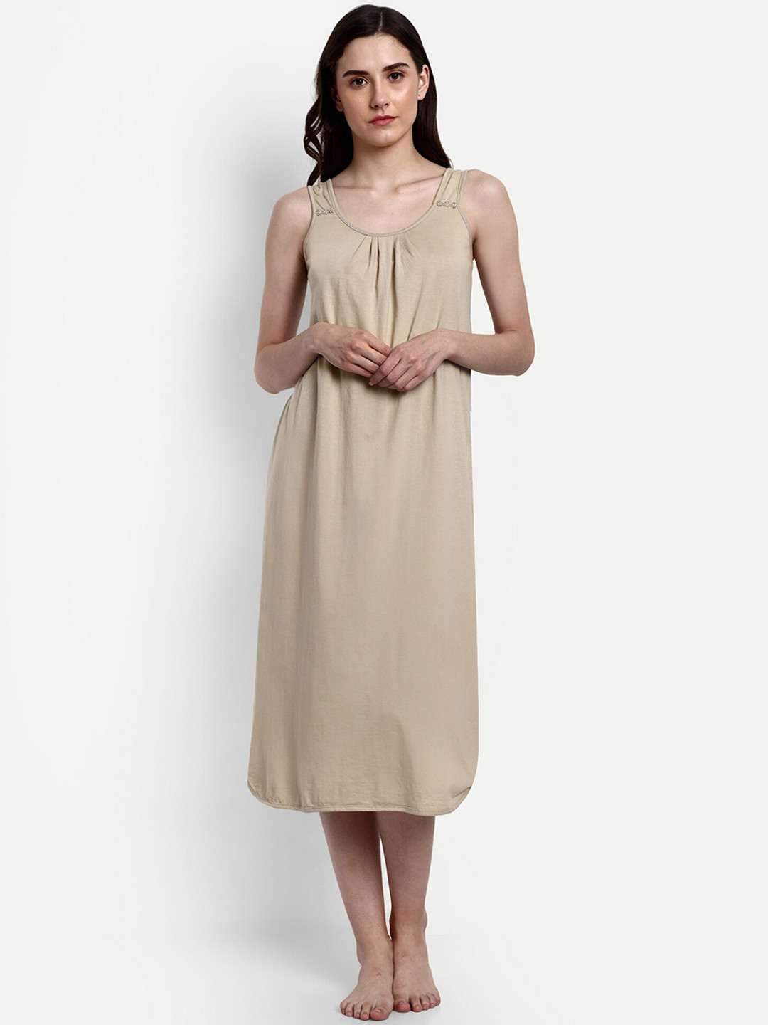 Buy BLAZON Pure Cotton Nighty Slip - Slips for Women 26251712 | Myntra