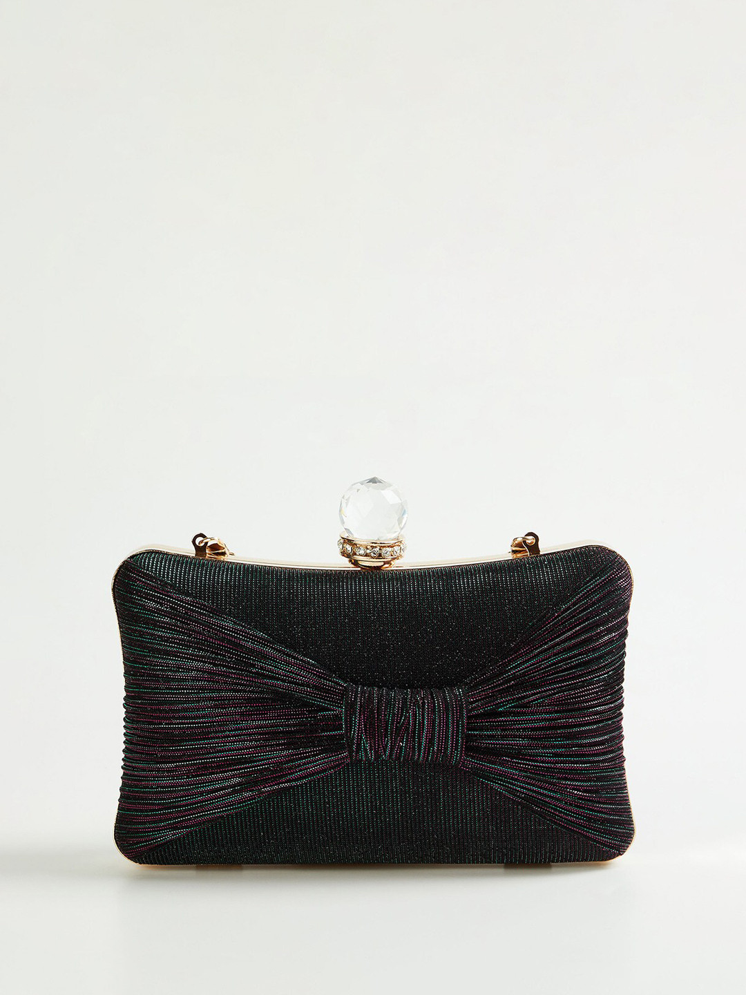 Buy CODE By Lifestyle Embellished Box Clutches - Clutches for Women ...