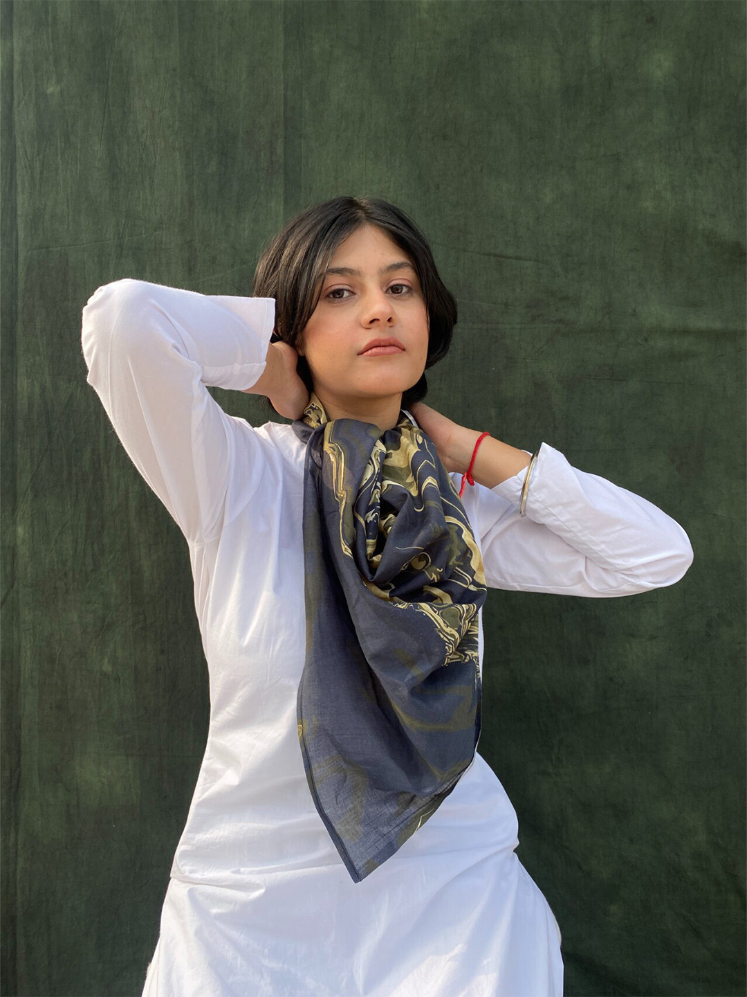 Buy BUTA BUTI Women Abstract Printed Scarf - Scarves for Women 26259924 ...