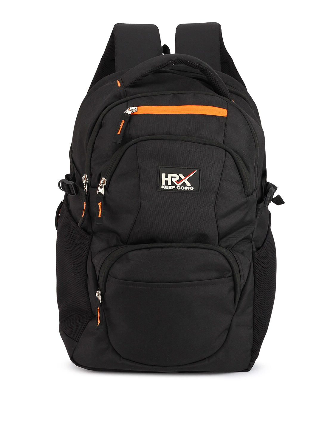 Buy HRX By Hrithik Roshan Unisex Black Large Backpack - Backpacks for ...