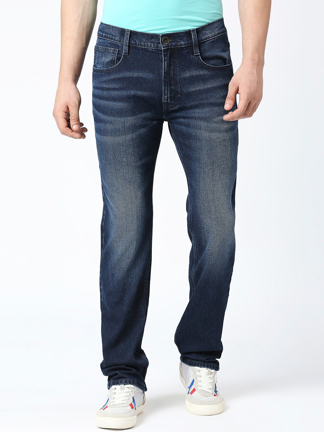 Buy Pepe Jeans Men Straight Fit Heavy Fade Clean Look Holborne ...