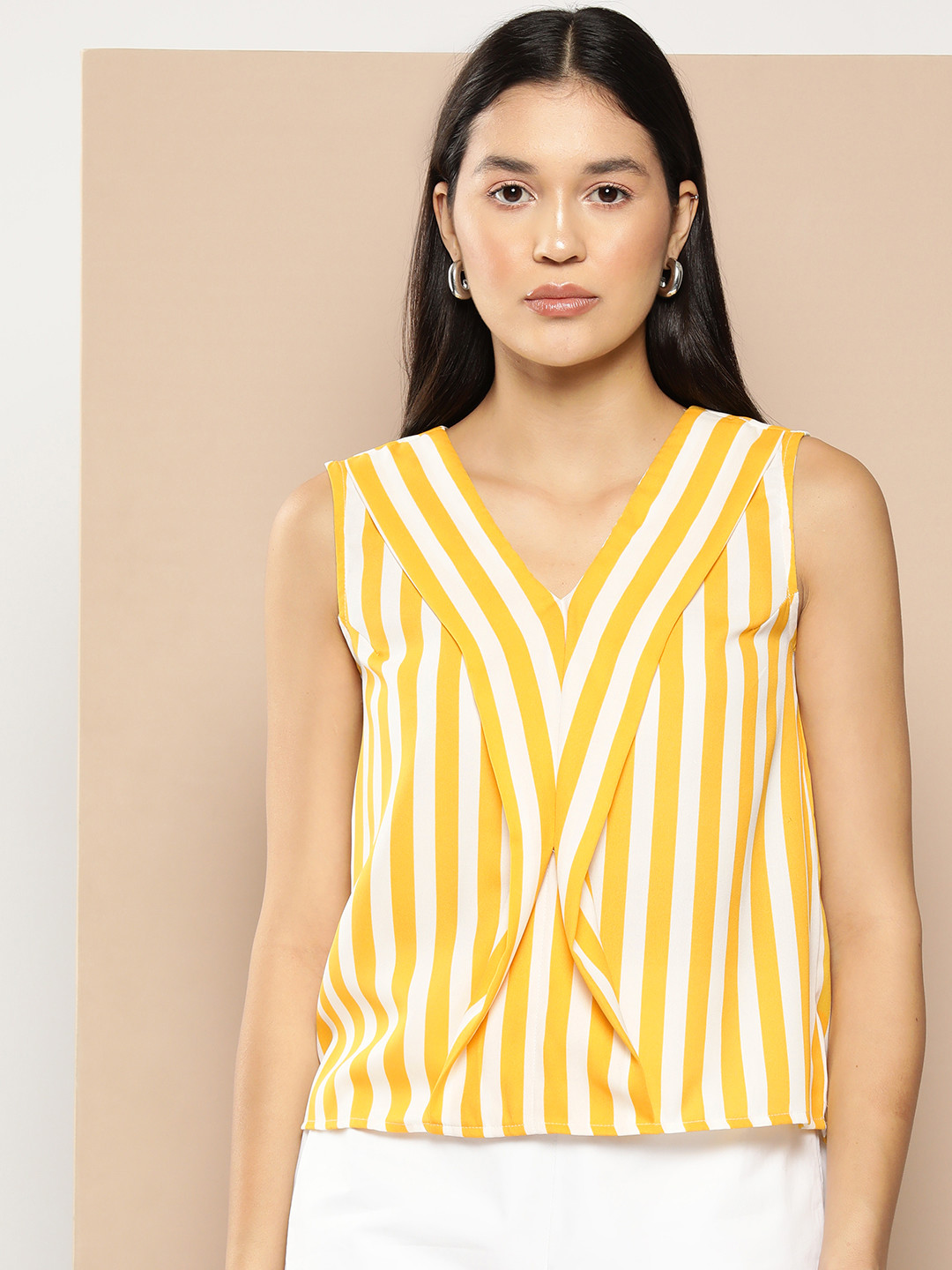 Buy Chemistry Striped Layered Top - Tops for Women 26271228 | Myntra