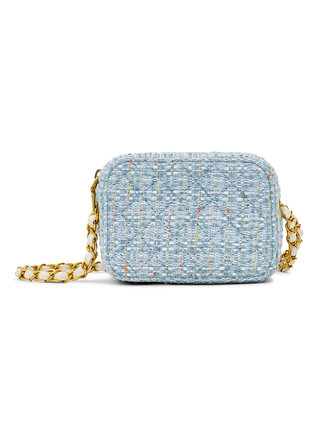 Buy MIRAGGIO Tweed Mini Structured Crossbody Bag - Handbags for Women ...