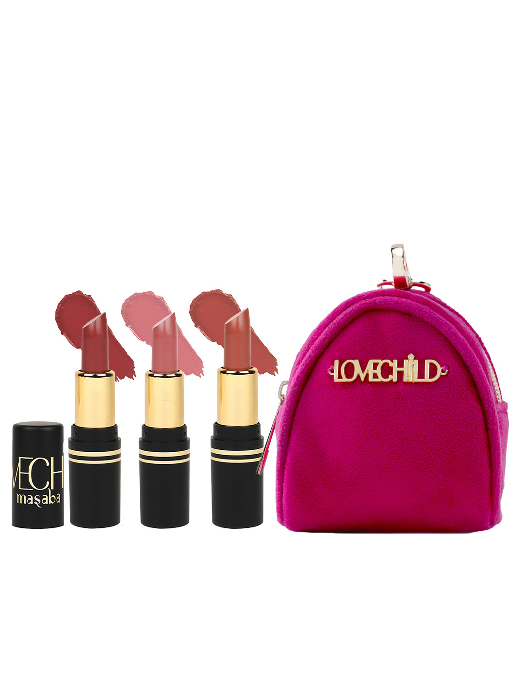 Buy Lovechild Masaba Set Of 3 Make Your Own Combo Pocket Lipsticks - Lipstick for Women 26279524 ...