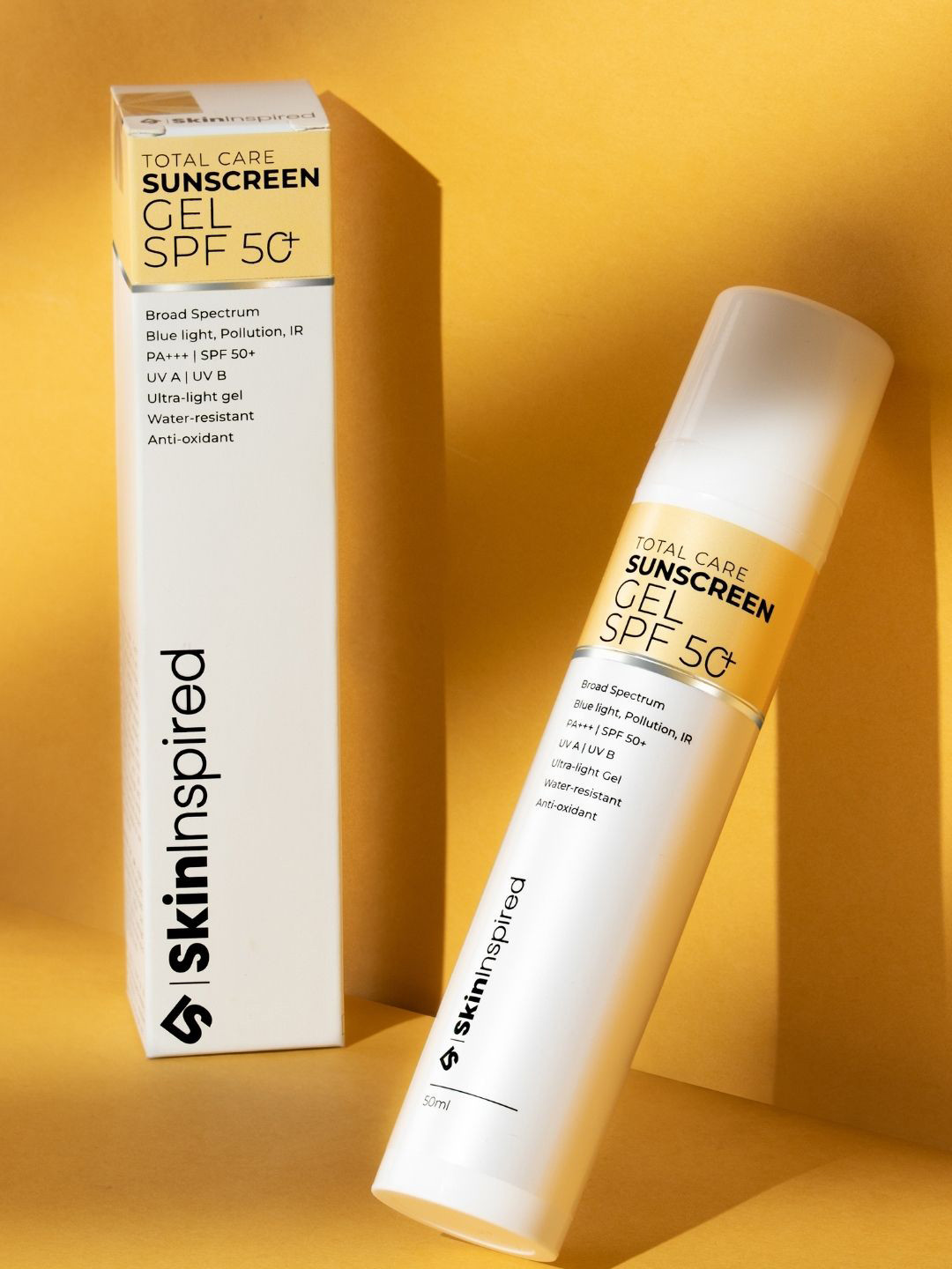 Buy SkinInspired Total Care Gel Sunscreen With SPF 50+ & PA+++ 50ml ...