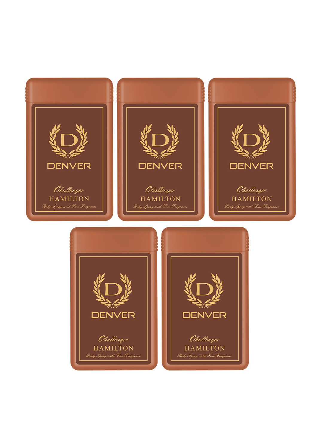 Buy Denver Men Set Of 5 Long Lasting Hamilton Challenger Pocket Perfume ...