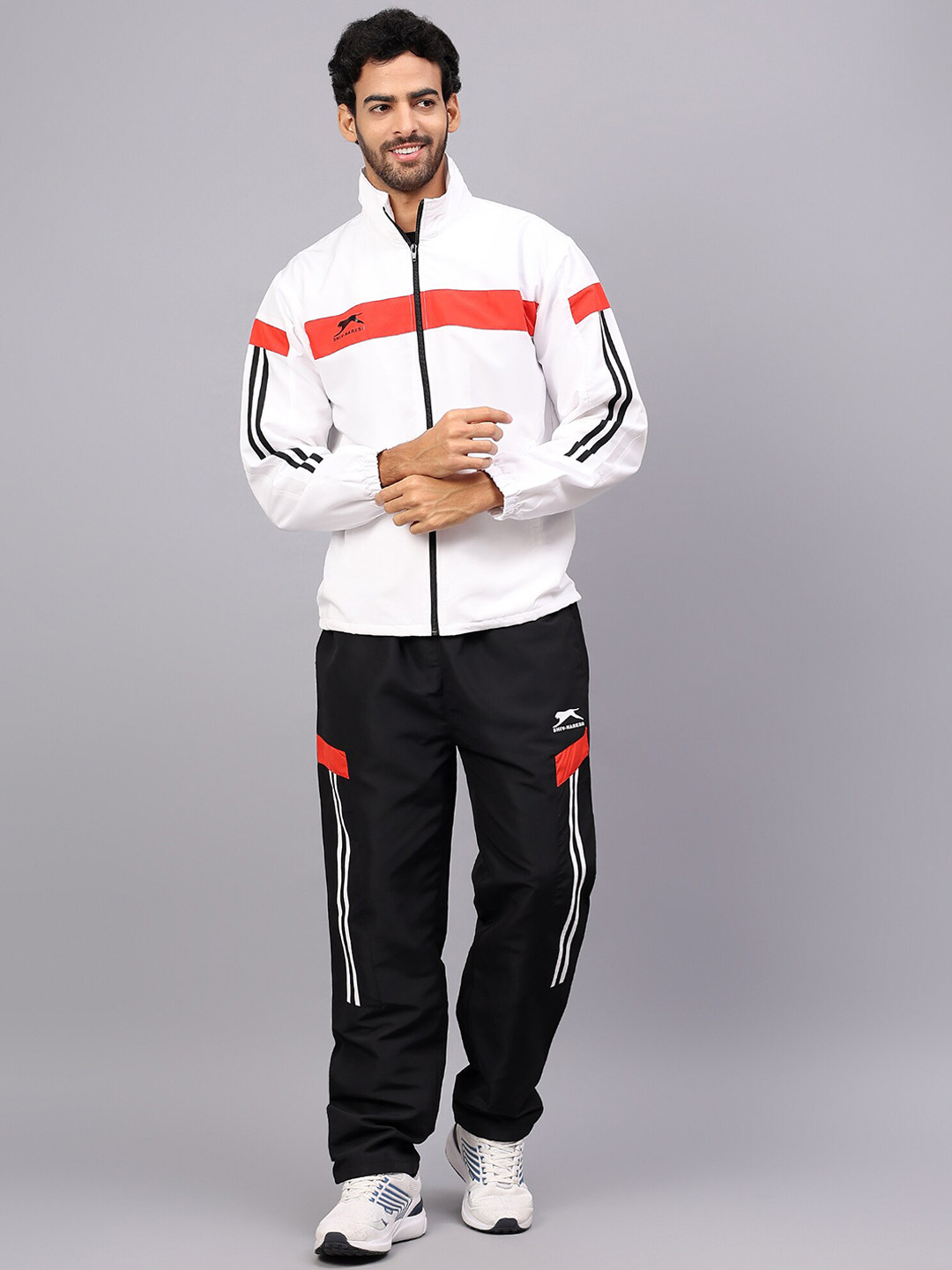 Buy Shiv Naresh Mock Collar Tracksuit - Tracksuits for Men 26298330 | Myntra