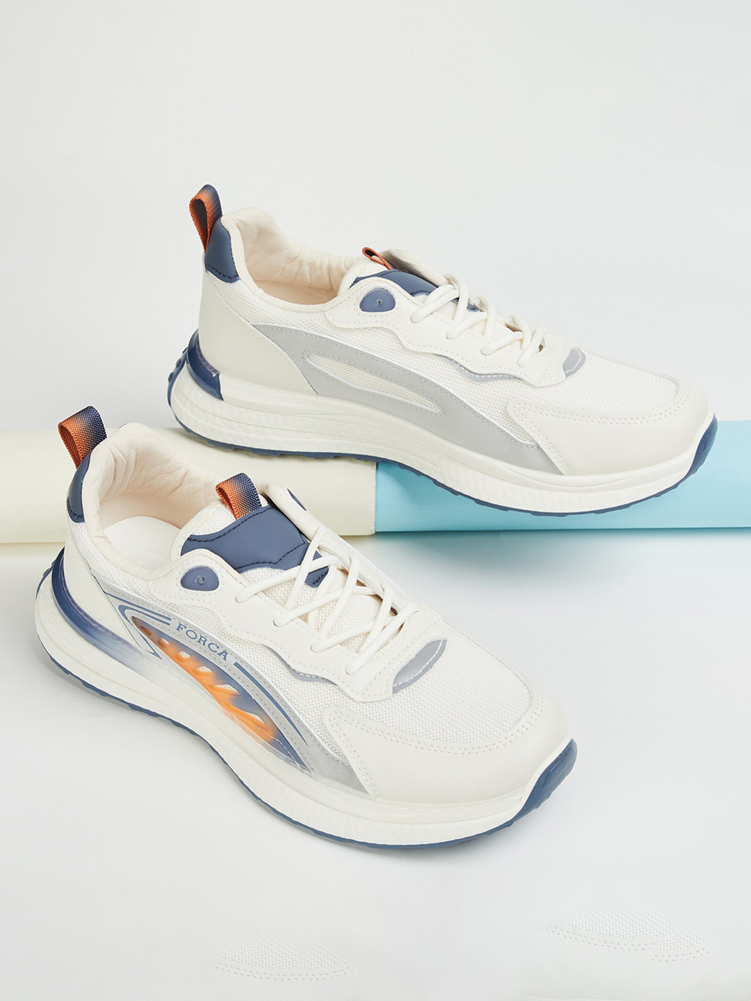 Buy Forca By Lifestyle Men Printed Comfort Insole Sneakers - Casual ...