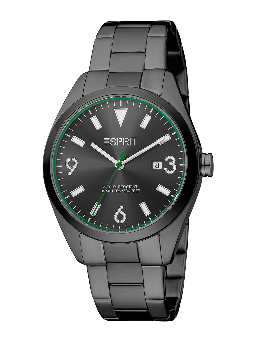 Buy ESPRIT Men Brass Dial & Stainless Steel Straps Analogue Watch ...