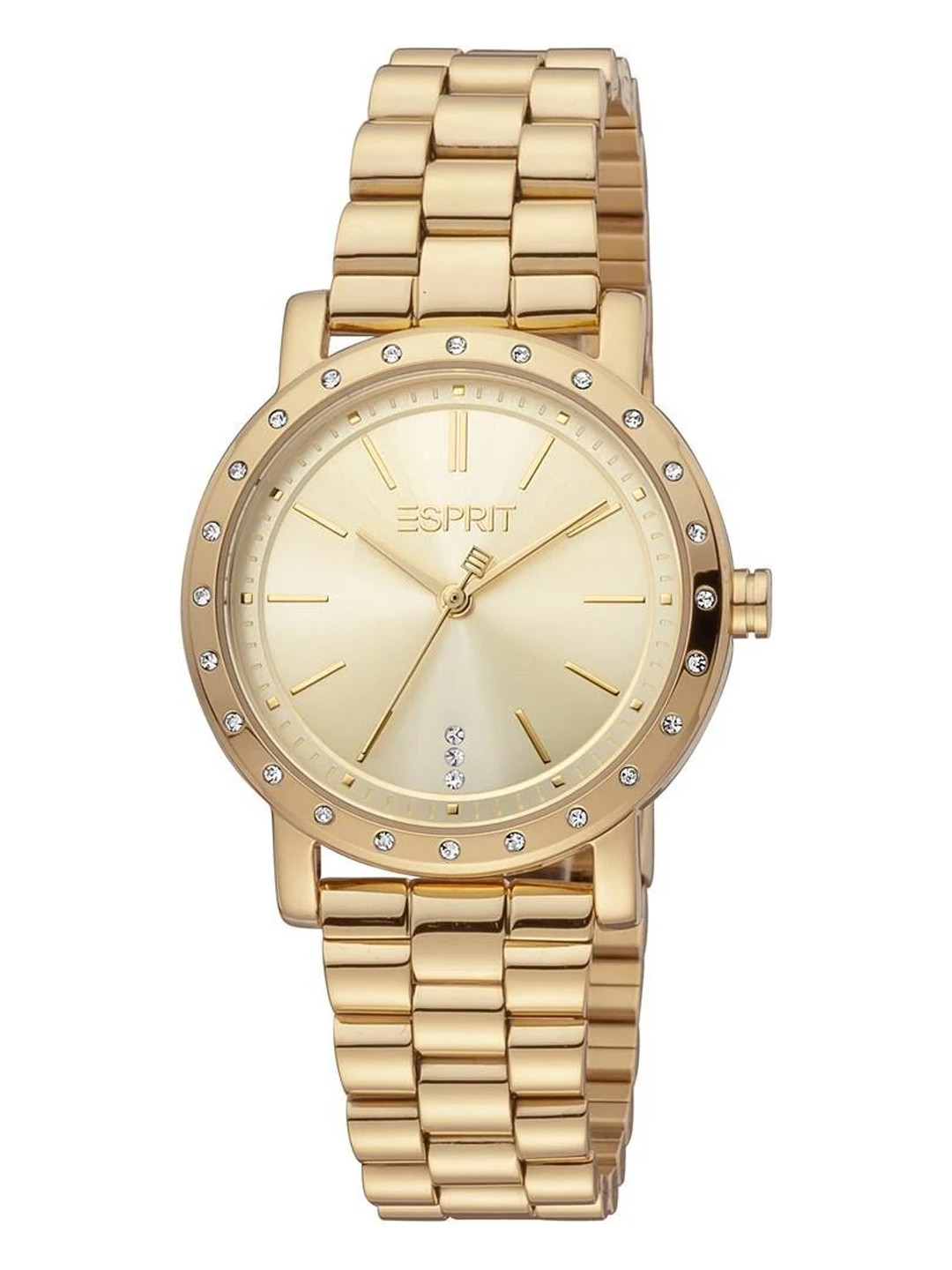 Buy ESPRIT Women Embellished Dial & Stainless Steel Straps Analogue ...