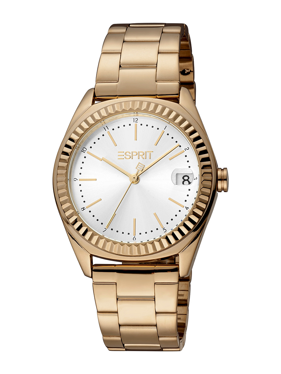Buy ESPRIT Women Stainless Steel Bracelet Style Straps Analogue Watch ...