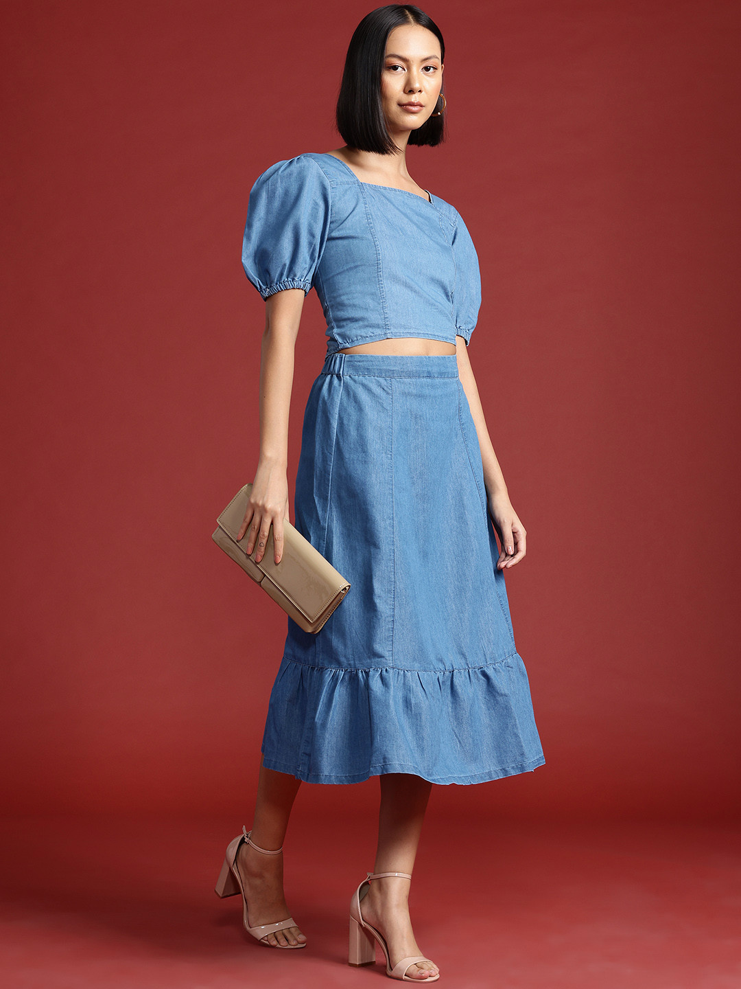 Buy All About You Pure Cotton Chambray Co Ords - Co Ords for Women 26334658 | Myntra