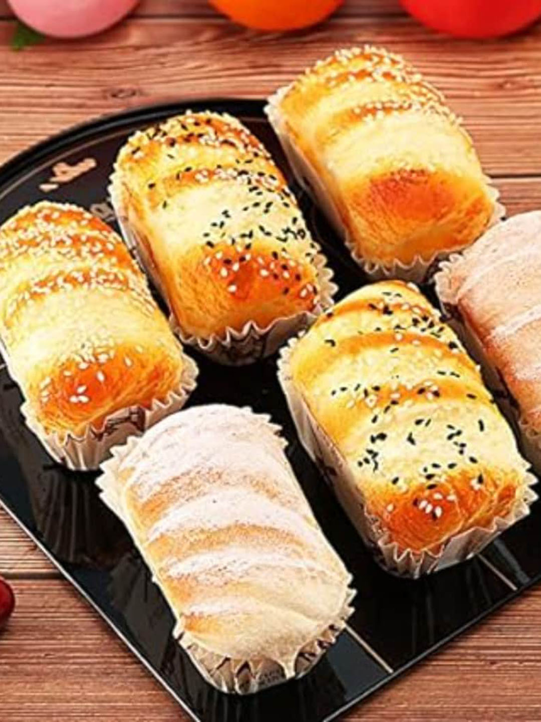Buy Babymoon Kids Set Of 6 Artificial Bread Loaf Baby Photoshoot Props ...