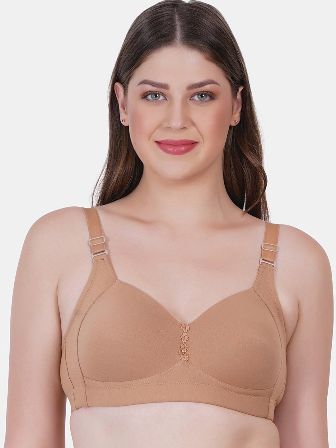 Buy Reveira Medium Coverage Heavily Padded Dry Fit Bra With All Day ...