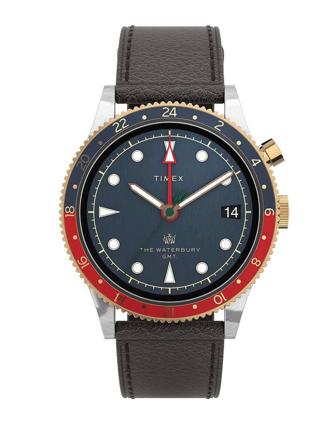 Buy Timex Men Dial & Leather Straps Analogue Watch TW2U90500UJ ...