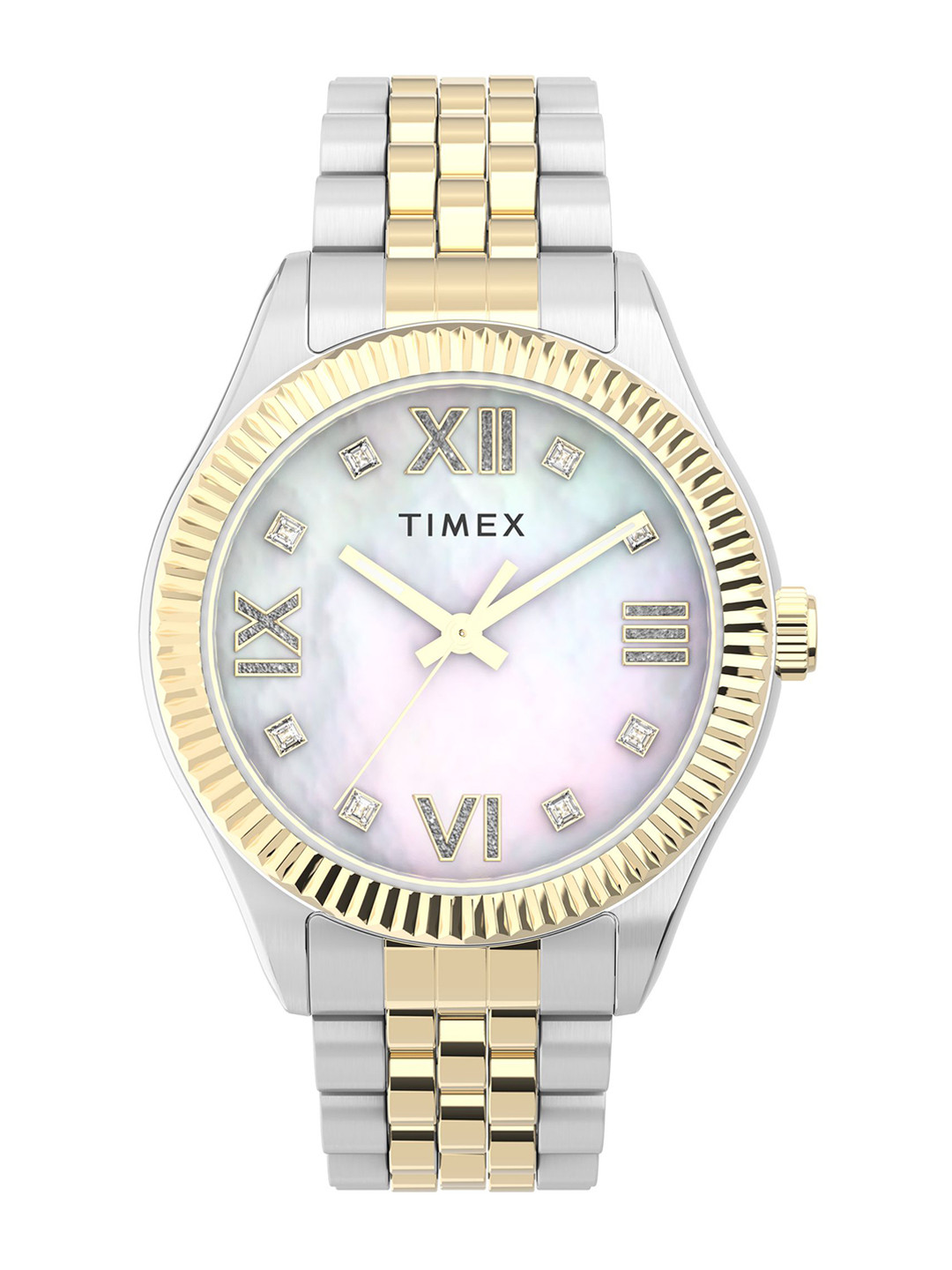 Buy Timex Women Stainless Steel Straps Analogue Watch TW2V45600UJ ...