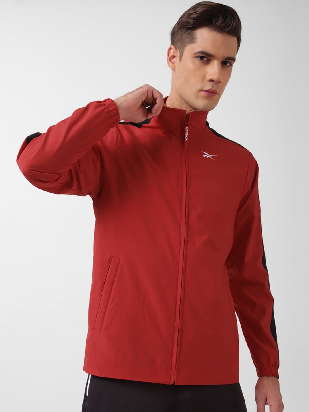 Buy Reebok High Neck Sporty Jacket - Jackets for Men 26375706 | Myntra