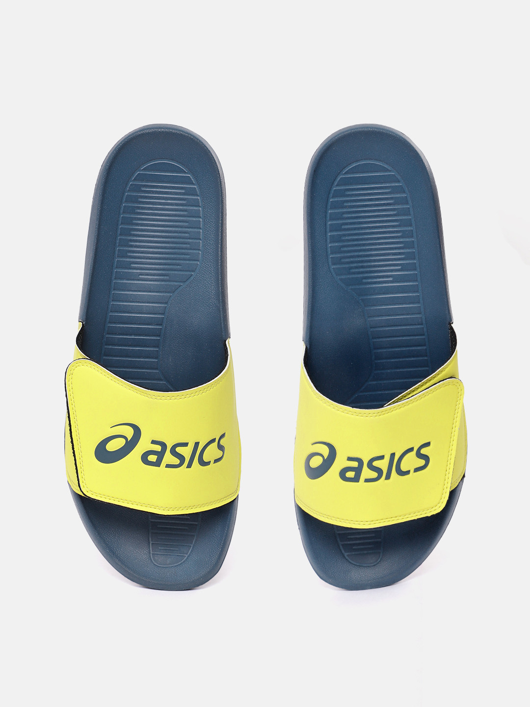 Buy ASICS Unisex Brand Logo Design Sliders - Flip Flops for Unisex ...