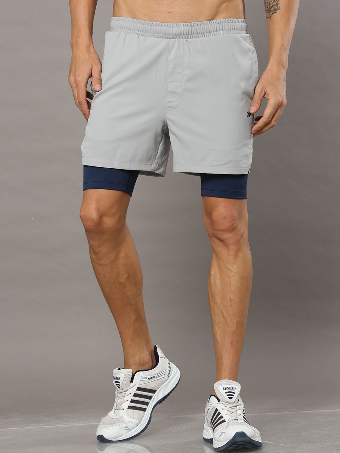 Buy Jolger Men's Performance Workout Shorts With Compression Inner ...