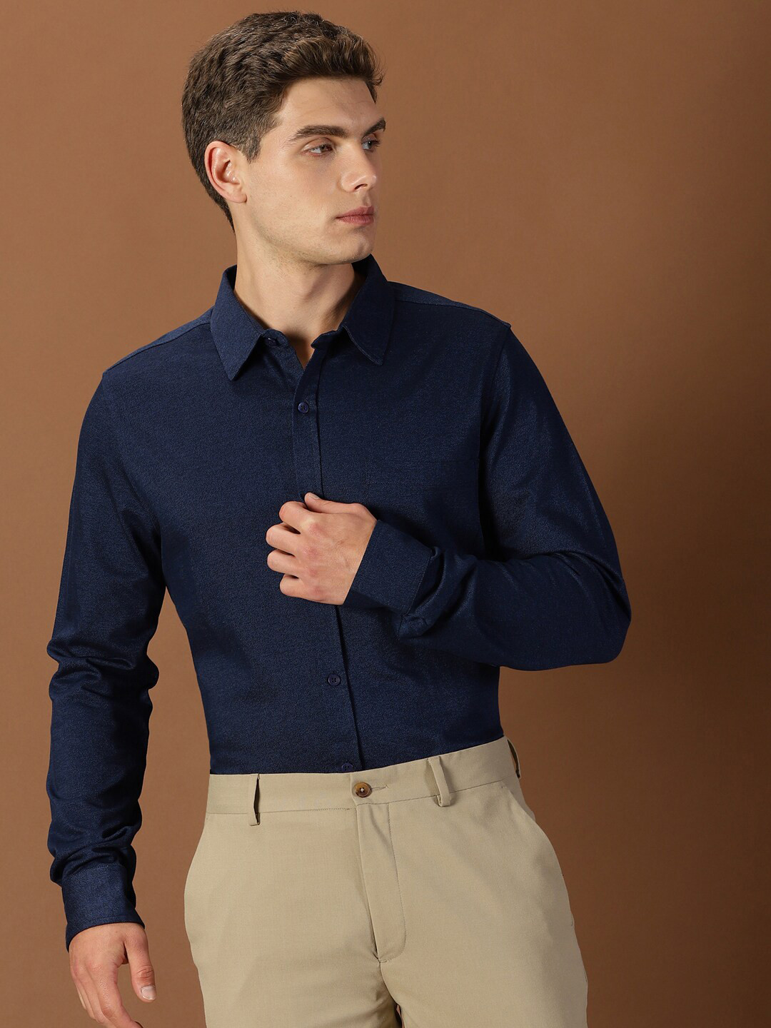 Buy INVICTUS Original Slim Fit Formal Shirt - Shirts for Men 26386520 ...