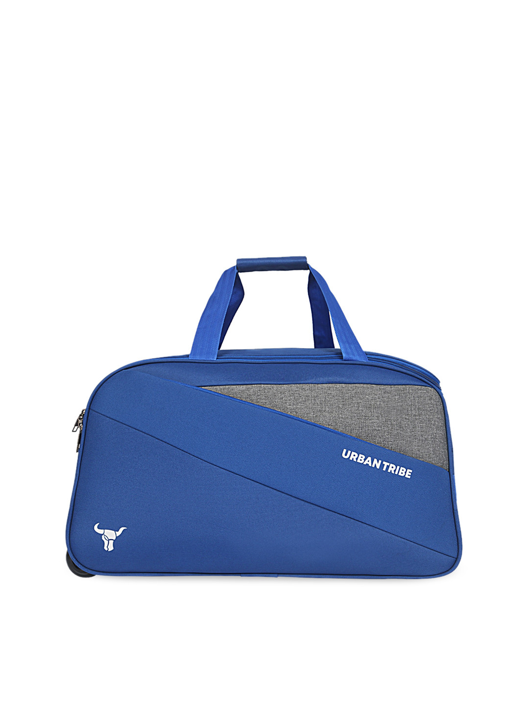 Buy URBAN TRIBE Benin Colourblocked Duffel Trolley Bag - Trolley Bag ...