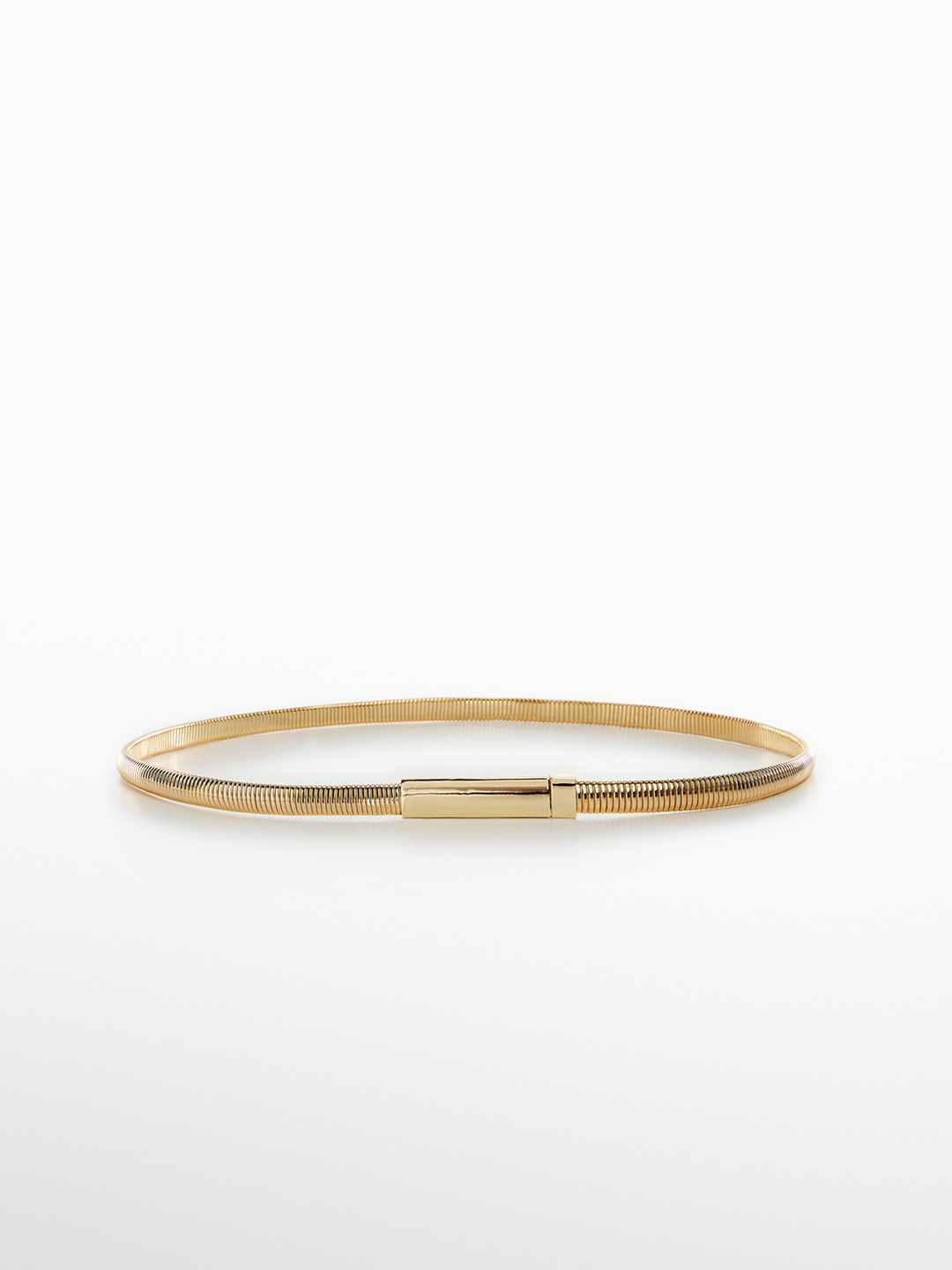 Buy MANGO Women Textured Iron Belt - Belts for Women 26412080 | Myntra