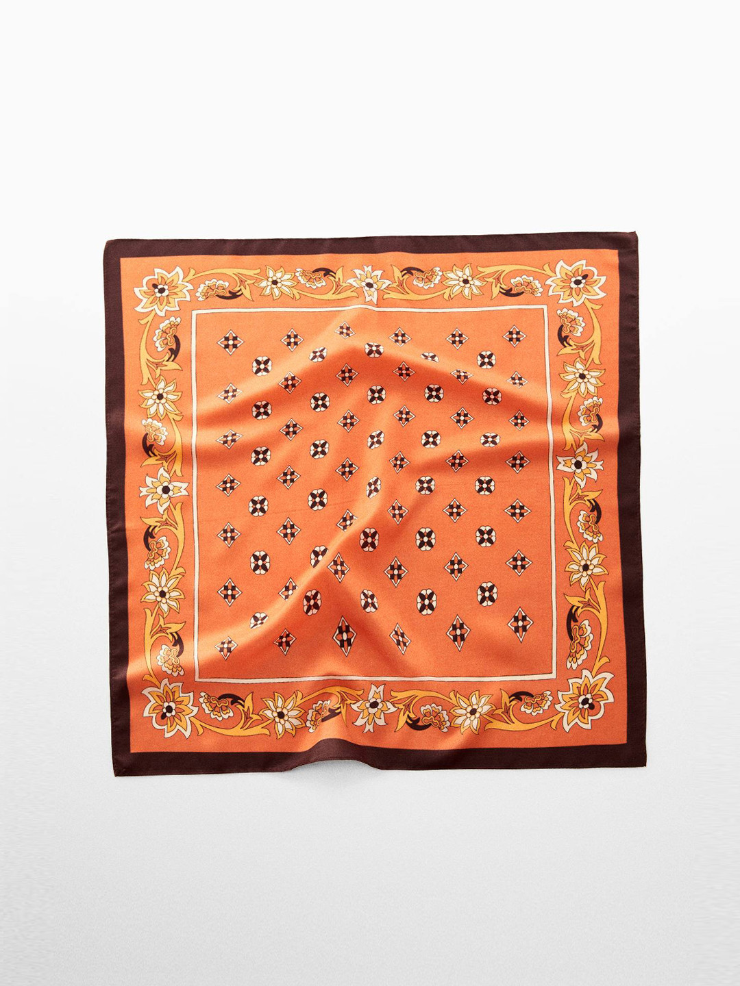 Buy MANGO Women Floral Printed Neck Scarf - Scarves for Women 26412196 ...