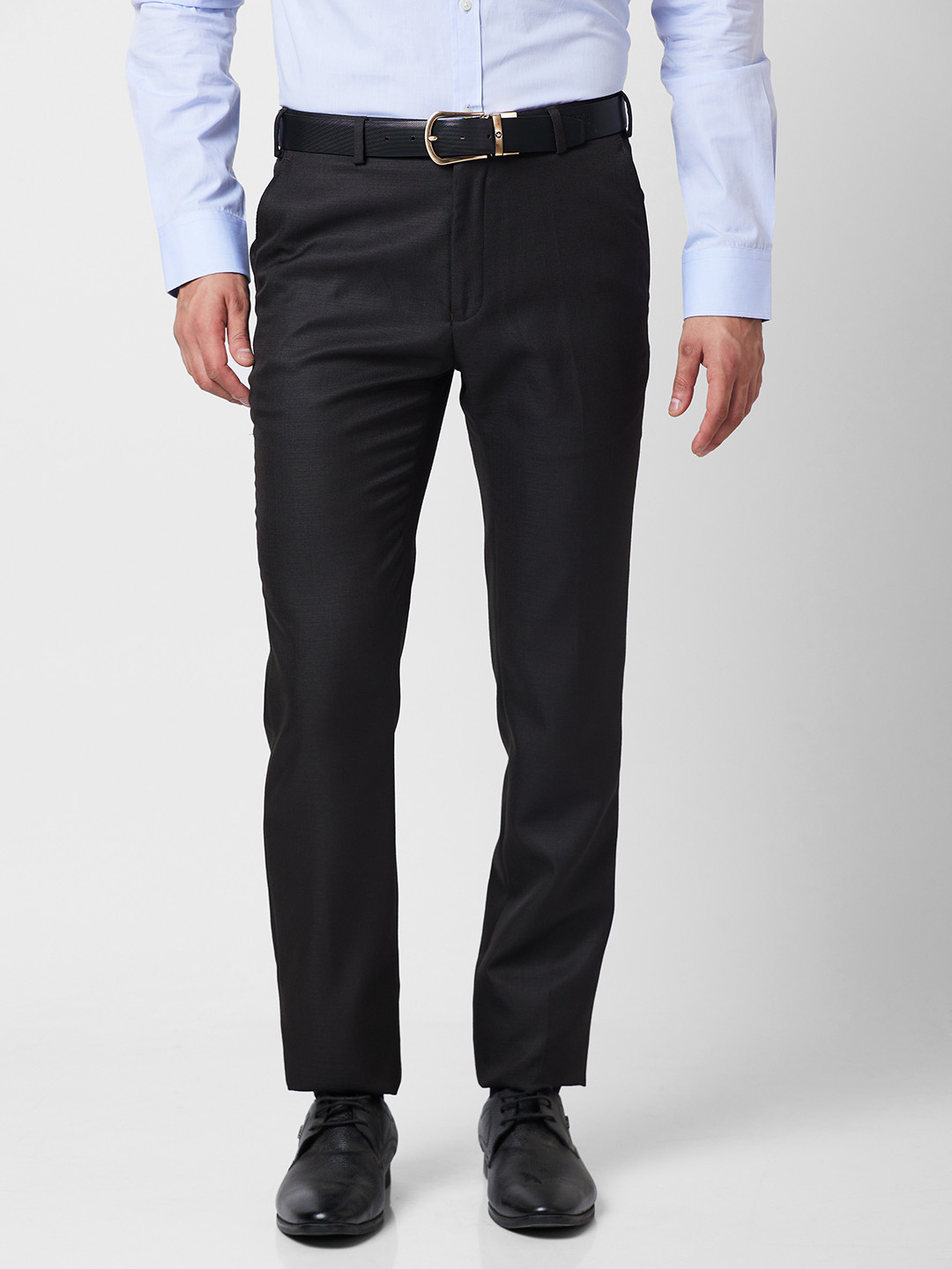 Buy Raymond Men Slim Fit Trousers - Trousers for Men 26417434 | Myntra