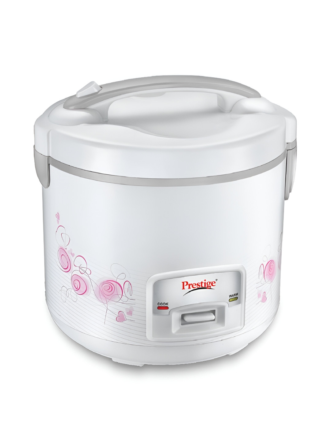 Buy Prestige Delight PRCK White Printed Aluminium 230W Electric Rice ...