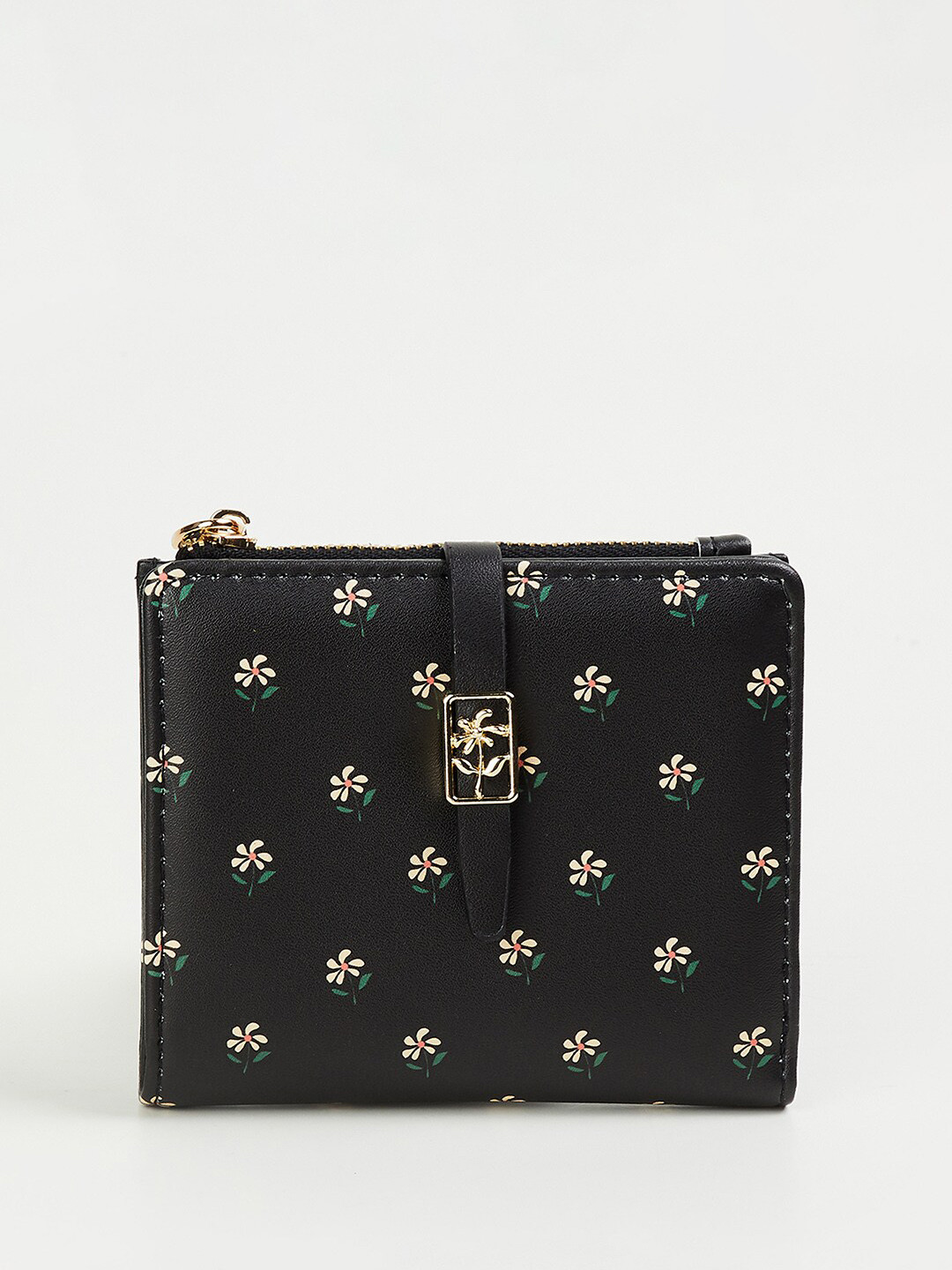 Buy Ginger By Lifestyle Women Floral Printed Two Fold Wallet - Wallets ...