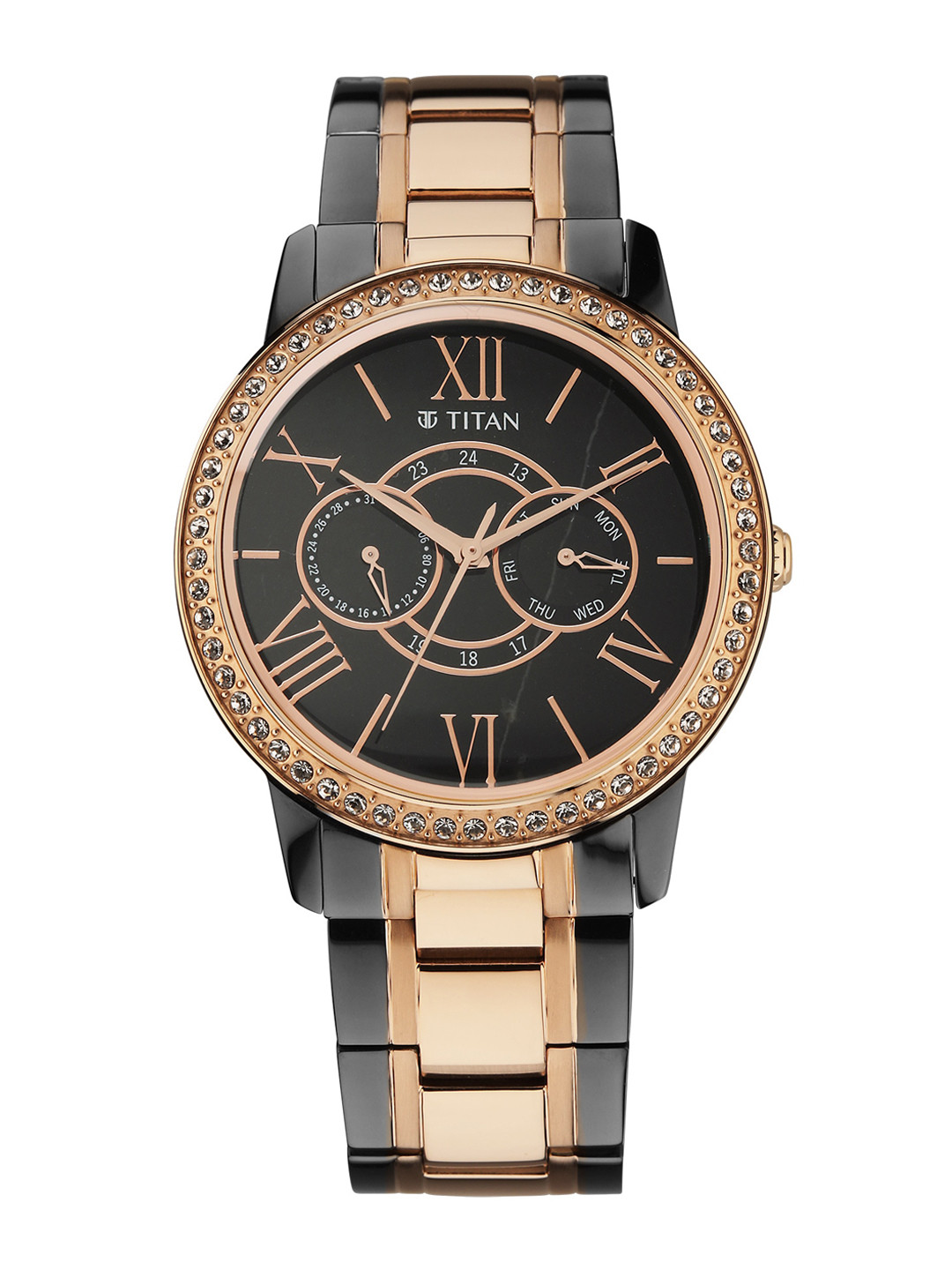 Buy Titan Men Water Resistance Stainless Steel Analogue Watch 10002KM01 ...