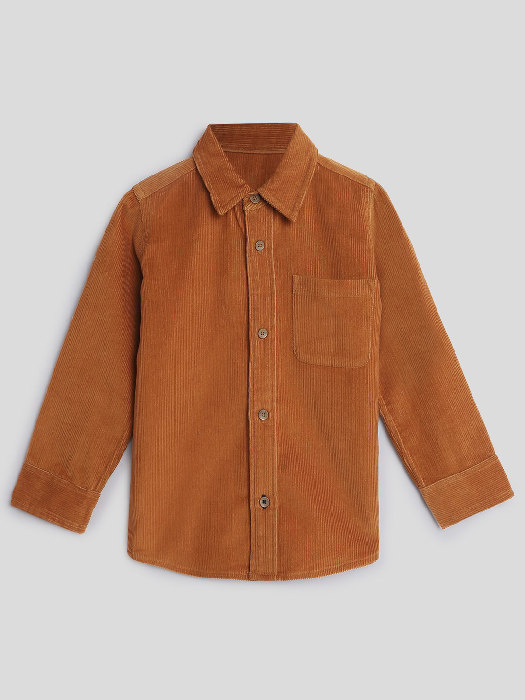 Buy Somersault Boys Straight Corduroy Pure Cotton Shacket - Shackets ...